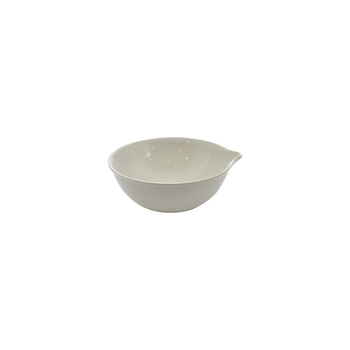 Evaporating dish porcelain round bottom Premium Line