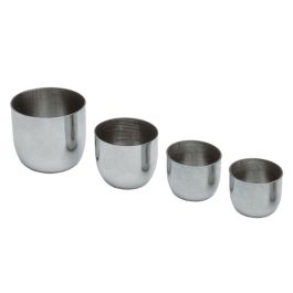 Stainless steel crucible